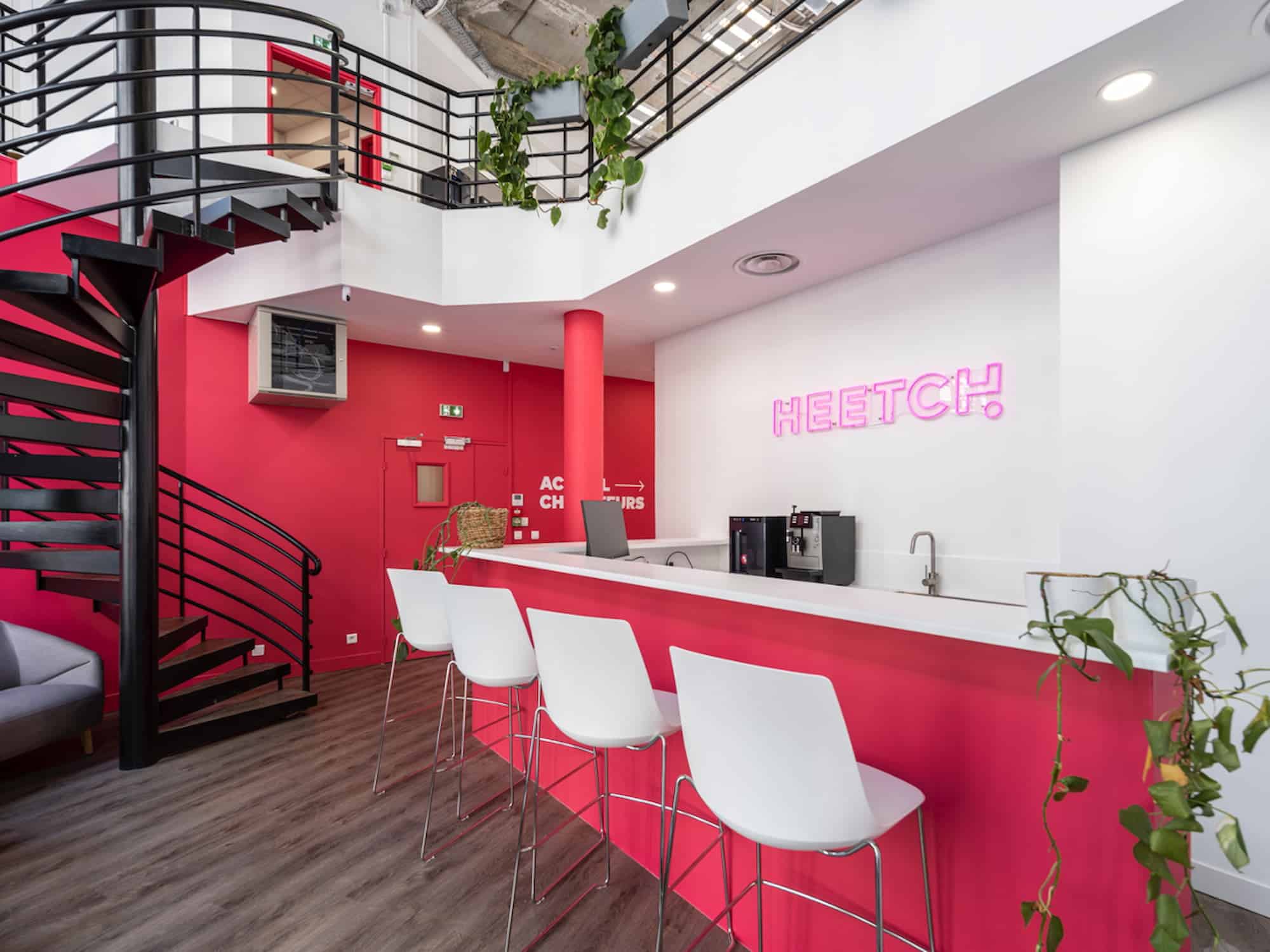 Heetch : Aménagement de l'immeuble - LES BATISSEURS